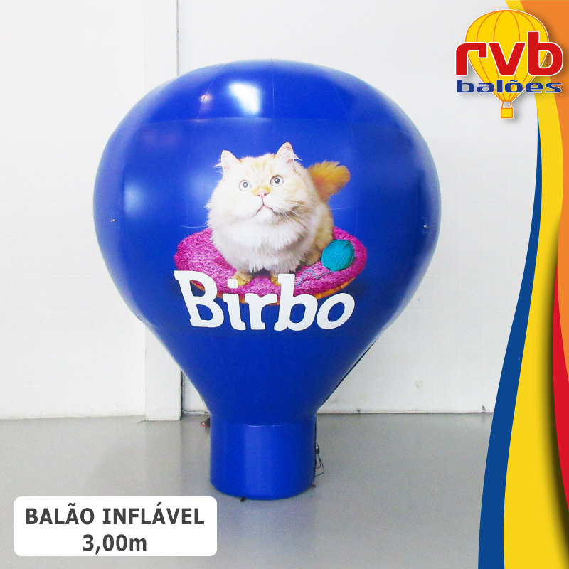 Balões Infláveis para Propaganda - RVB Balões e Infláveis Promocionais