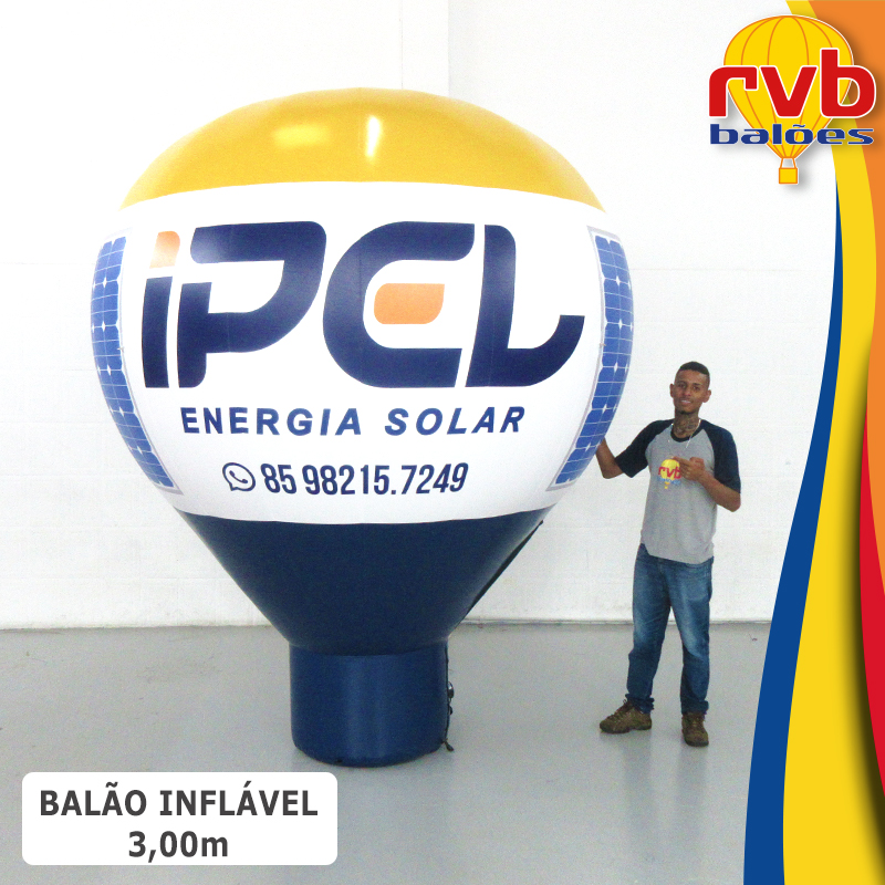 Balões Infláveis para Propaganda - RVB Balões e Infláveis Promocionais
