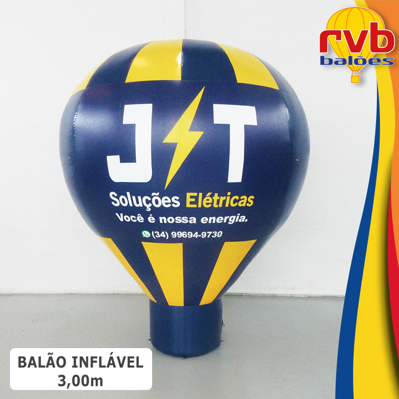 Balões Infláveis para Propaganda - RVB Balões e Infláveis Promocionais