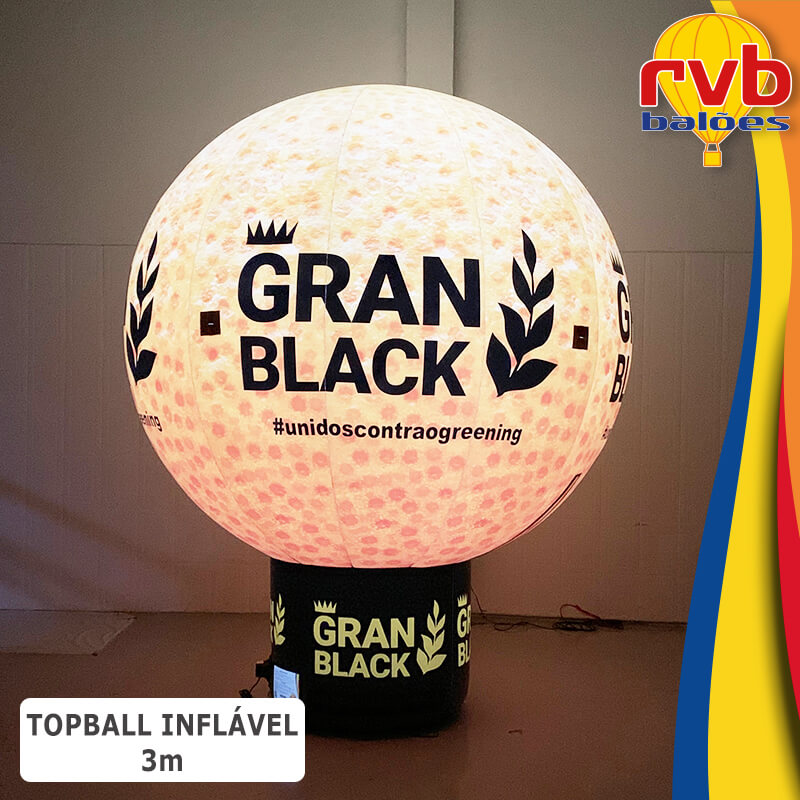 Top Ball Inflável - RVB Balões e Infláveis Promocionais